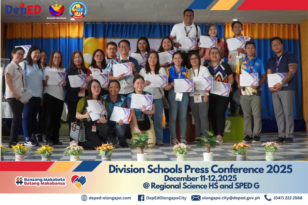 December 13, 2025 – SDO Olongapo City