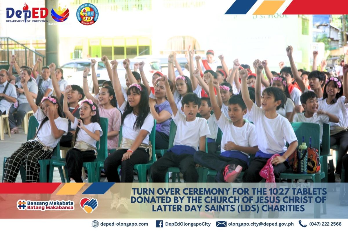 DepEd Olongapo City Receives 1,027 Tablets to Boost Reading Literacy ...