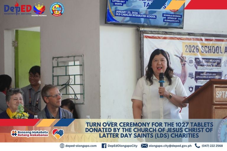 DepEd Olongapo City Receives 1,027 Tablets to Boost Reading Literacy ...