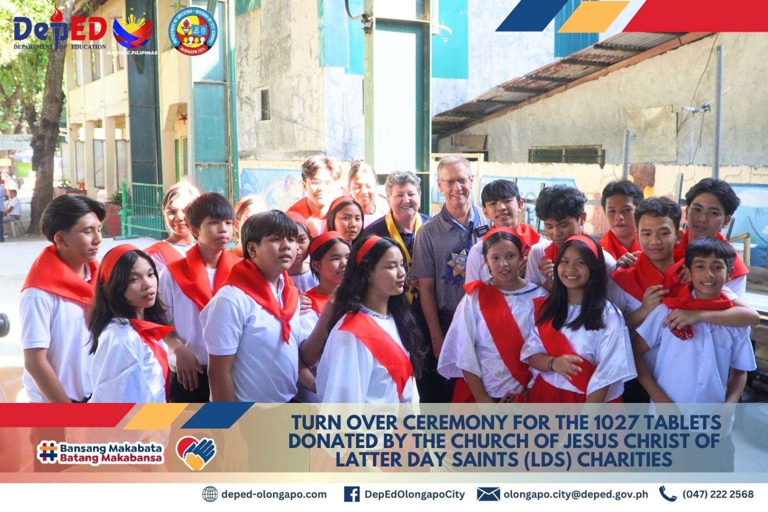 DepEd Olongapo City Receives 1,027 Tablets to Boost Reading Literacy ...